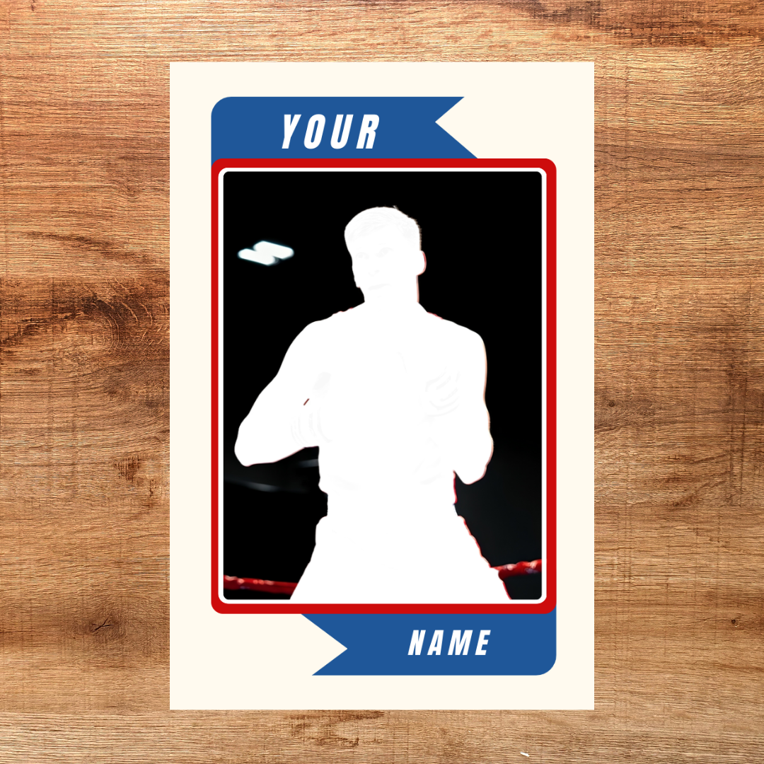 Make Your Own Card – The Amateur Boxing Cards