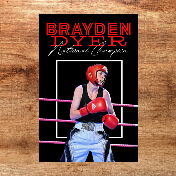 Brayden Dyer - Champion – The Amateur Boxing Cards