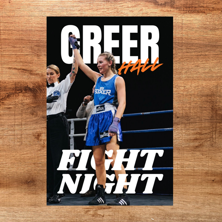 Greer Hall - Fight Night – The Amateur Boxing Cards