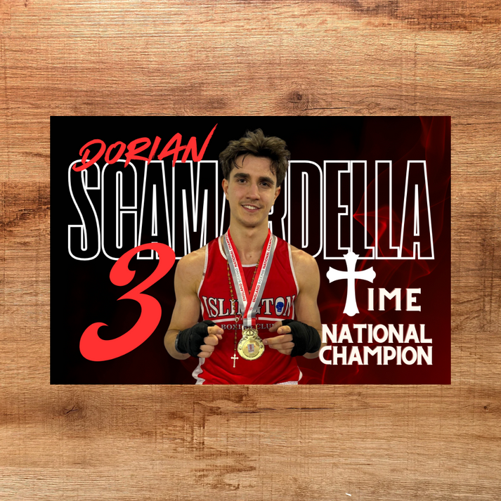 Dorian Scamardella - Champion – The Amateur Boxing Cards