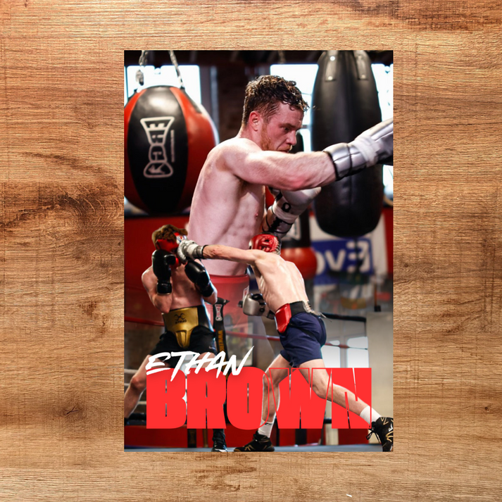 Ethan Brown - Pro – The Amateur Boxing Cards