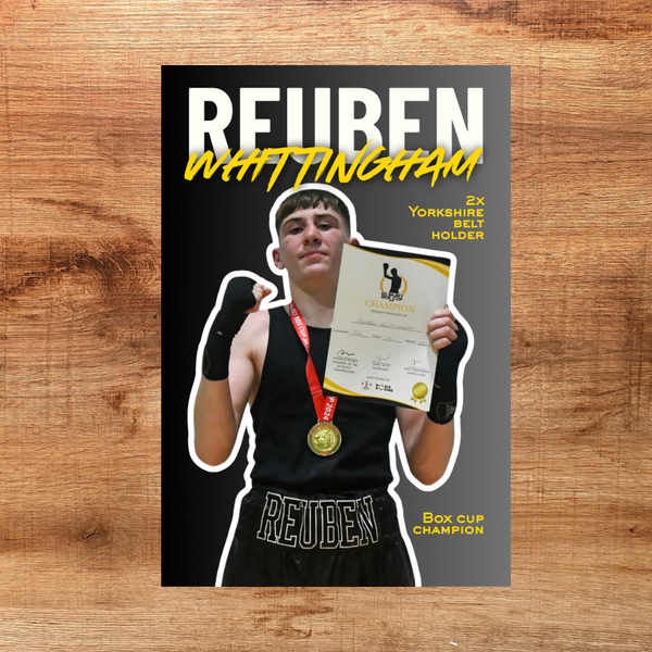 Reuben Whittingham - Champion – The Amateur Boxing Cards