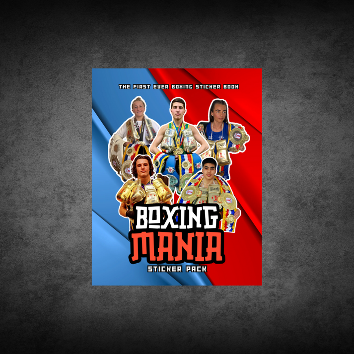 Boxing Mania 1 Sticker Pack – The Amateur Boxing Cards