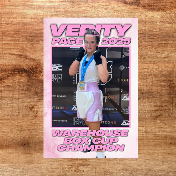 Verity Page - Champion – The Amateur Boxing Cards