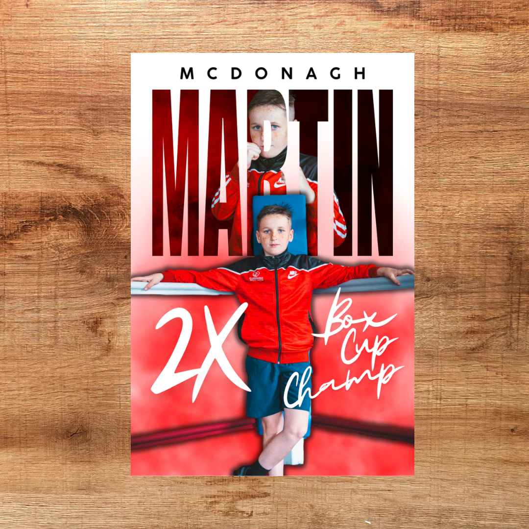 Martin McDonagh - Champion – The Amateur Boxing Cards