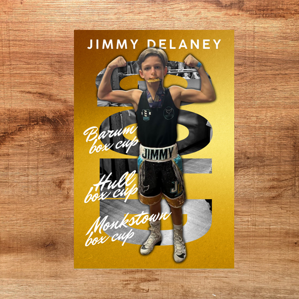 Jimmy Delaney - Champion – The Amateur Boxing Cards