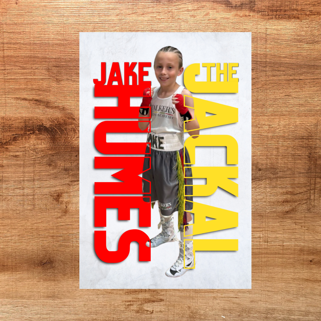 Jake Humes - The Jackal – The Amateur Boxing Cards